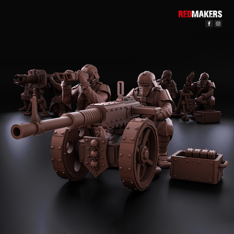 Heavy Mortar - Artillery of the Imperial Force - RedMakers