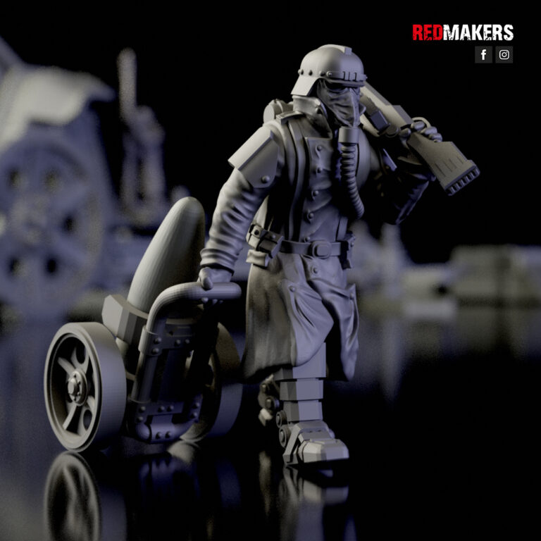 Earthshaker Cannon Heavy artillery of the Imperial Force - RedMakers