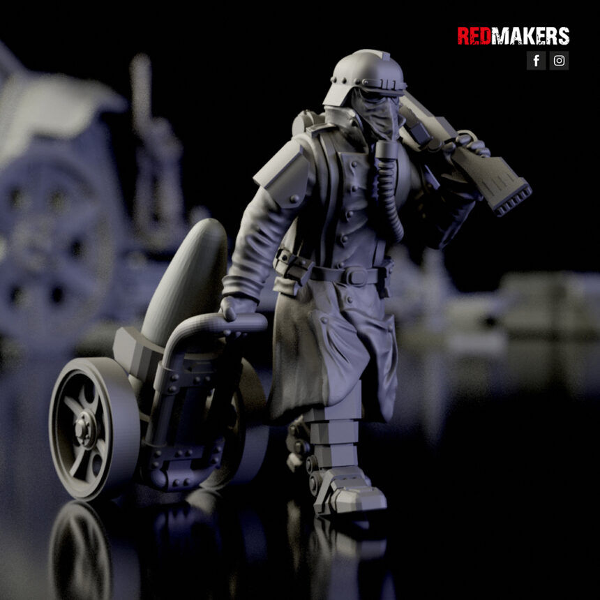 Earthshaker Cannon Heavy artillery of the Imperial Force - RedMakers