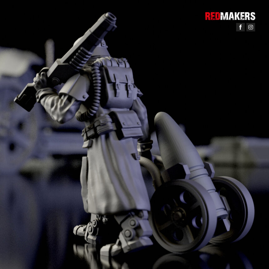 Earthshaker Cannon Heavy artillery of the Imperial Force - RedMakers