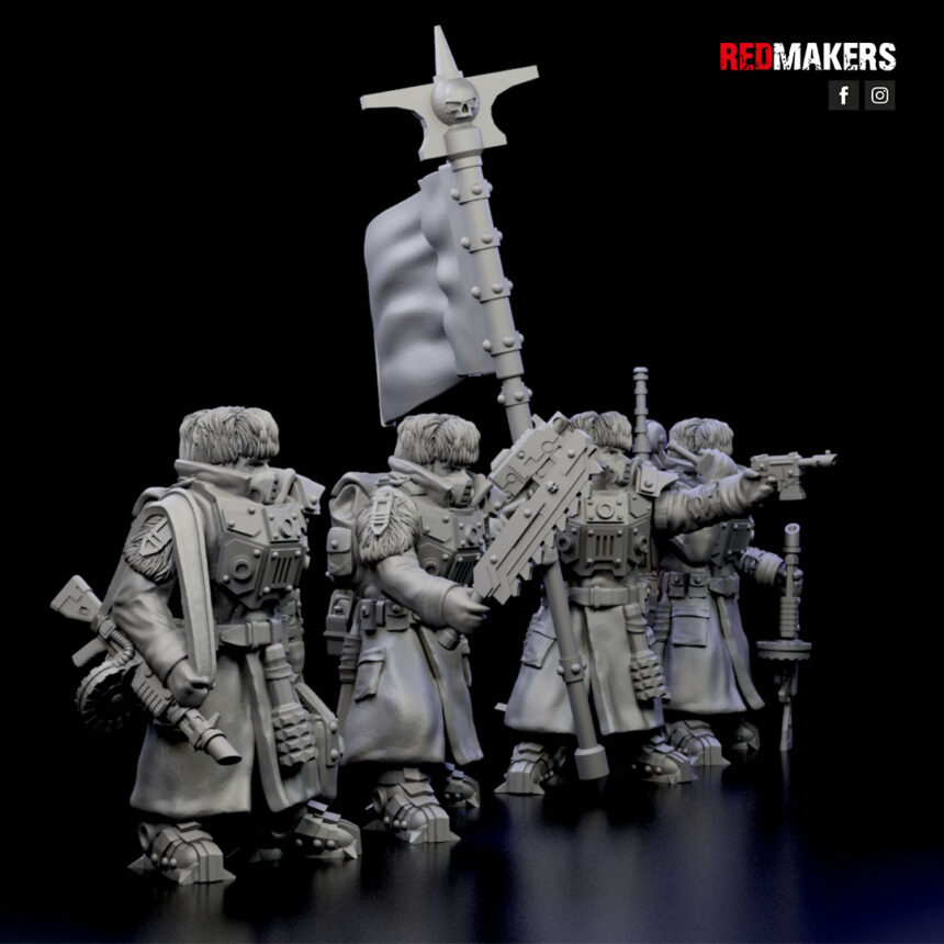 Ice Warriors - Command Squad of the Imperial Force - RedMakers