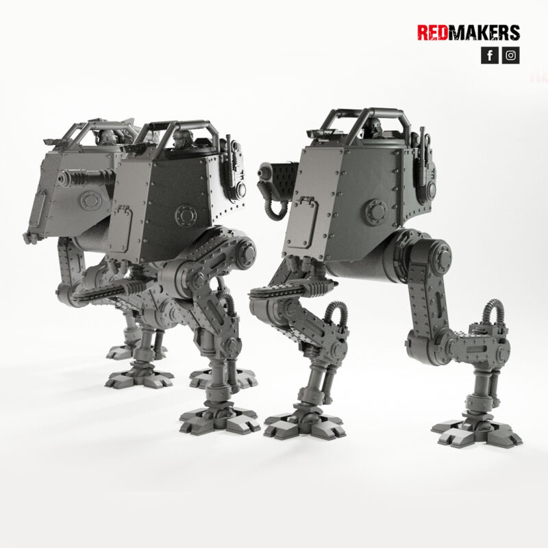 Imperial force Light mech - RedMakers