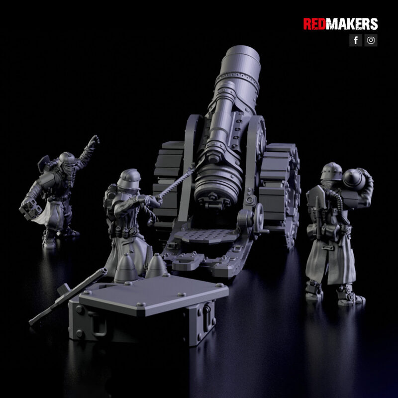 Heavy Mortar - Artillery of the Imperial Force - RedMakers