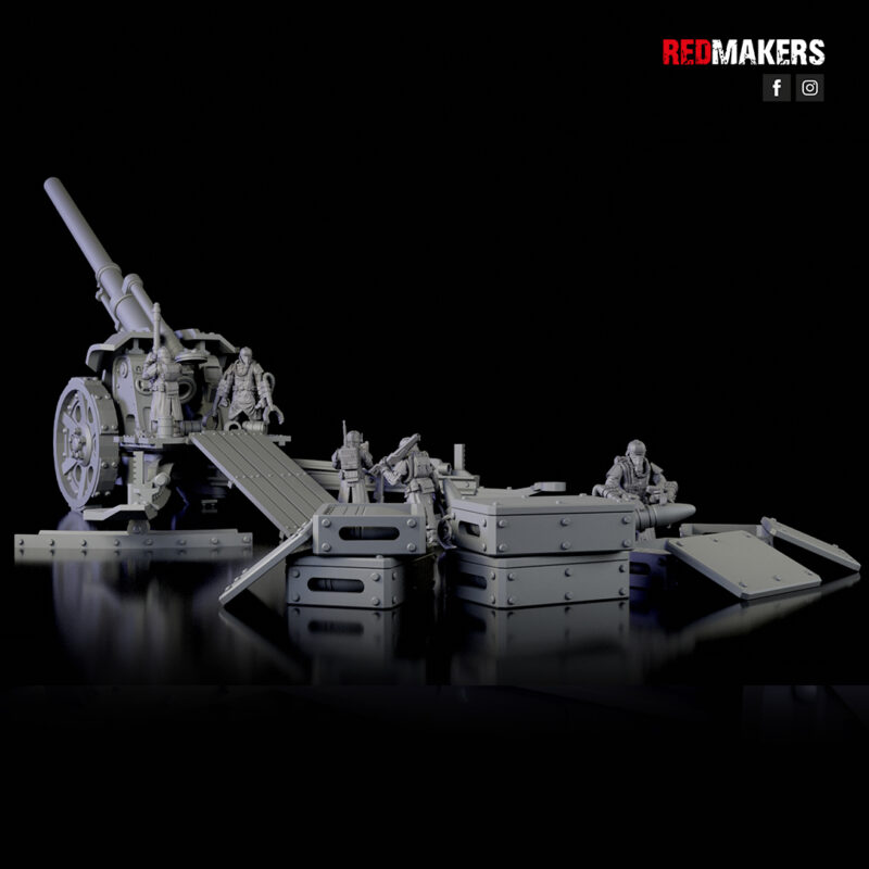 Earthshaker Cannon Heavy artillery of the Imperial Force - RedMakers