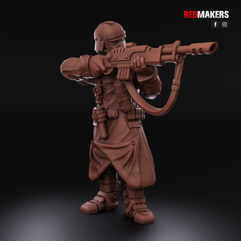 Death squad of the Imperial force Bionic legs - RedMakers