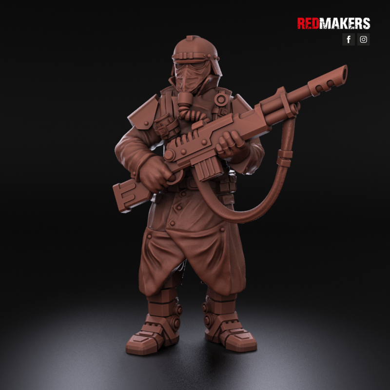Death squad of the Imperial force Bionic legs - RedMakers