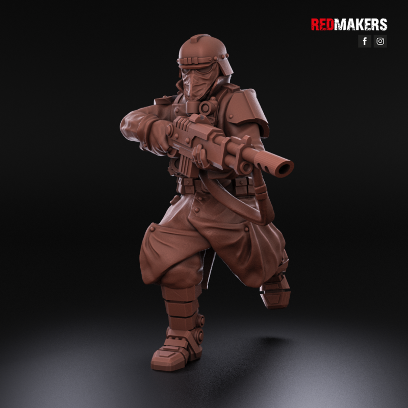 Death squad of the Imperial force Bionic legs - RedMakers