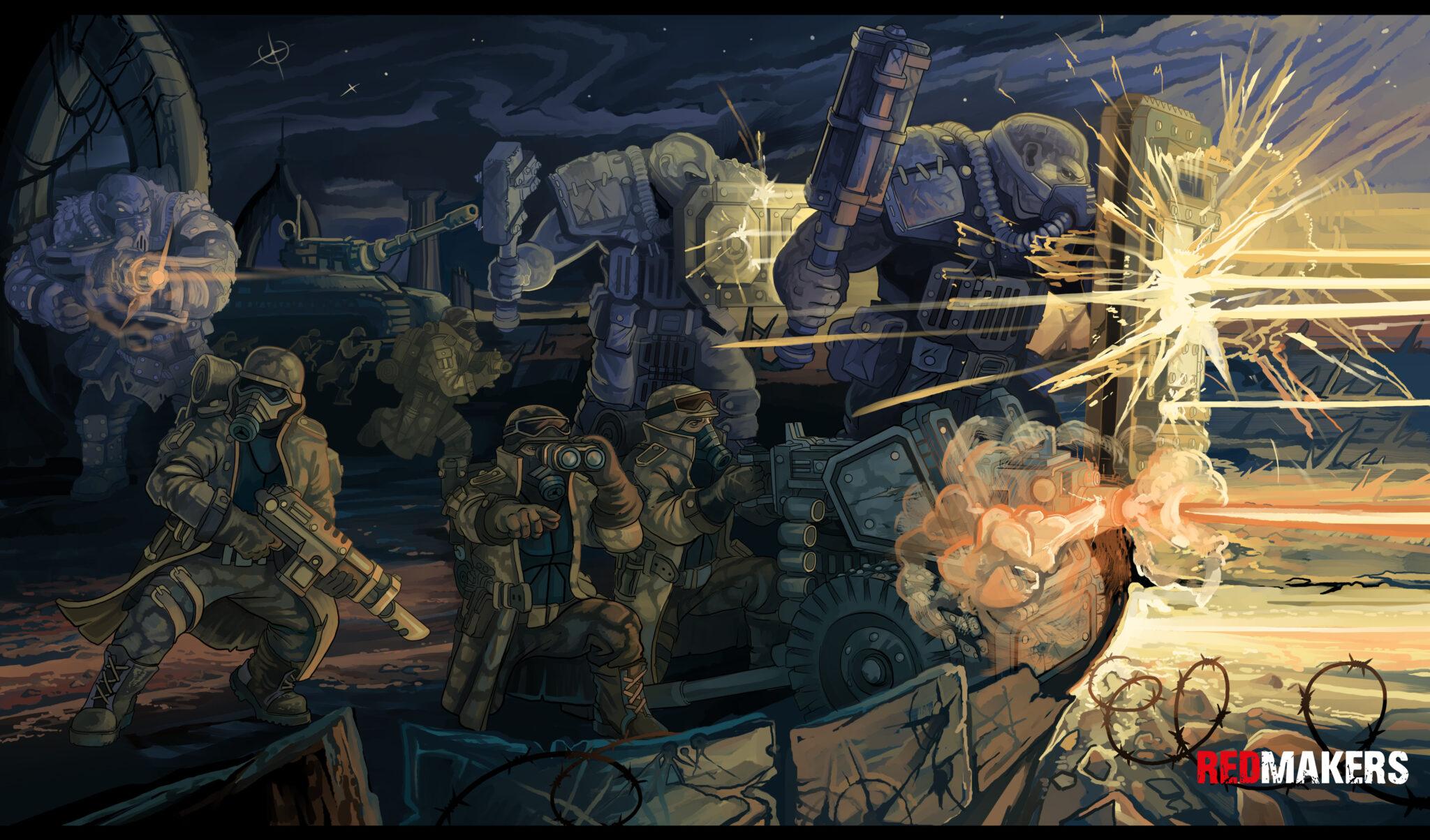 RedMakers - 3D Printable Tabletop Miniatures.