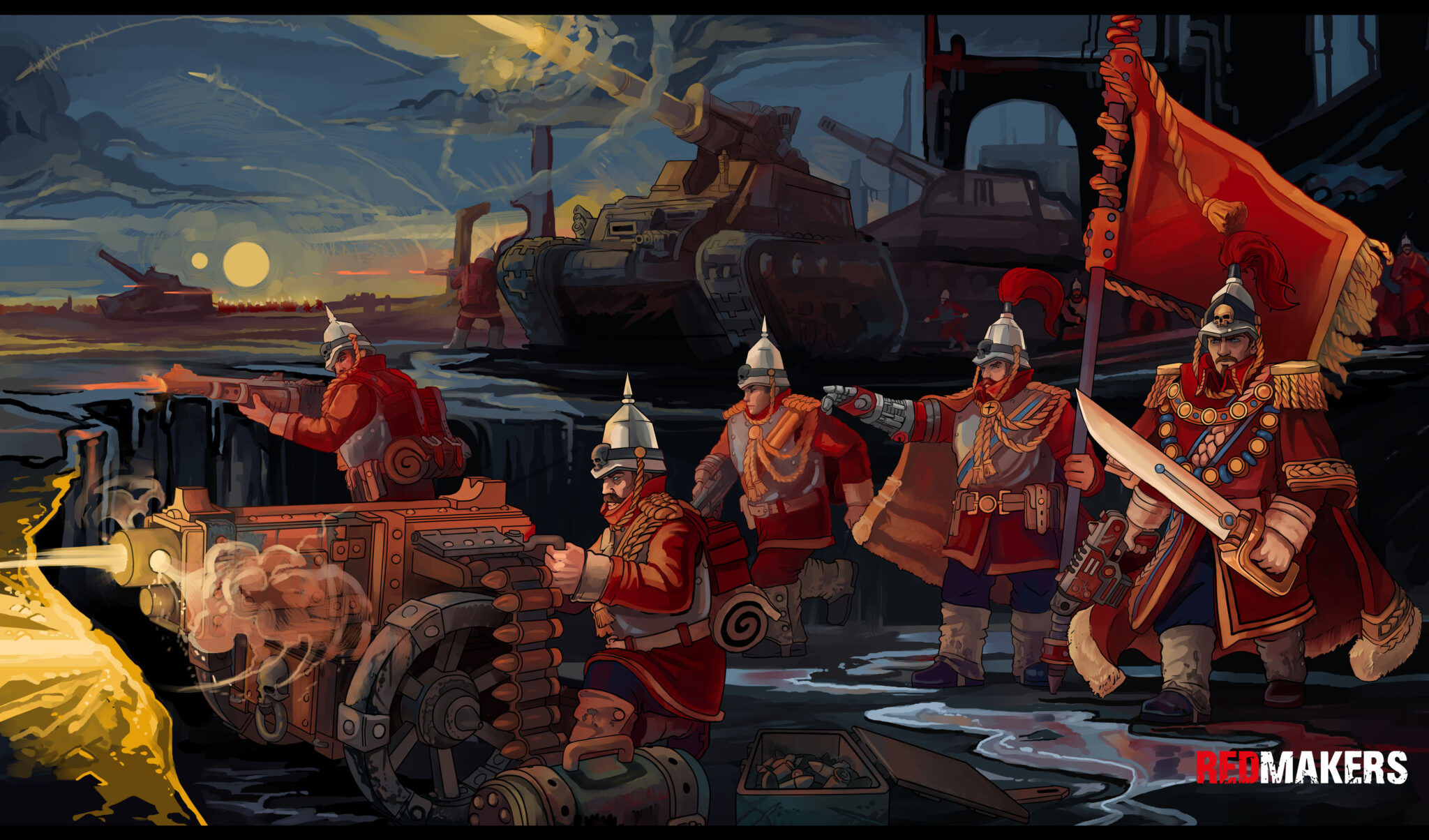 RedMakers - 3D Printable Tabletop Miniatures.