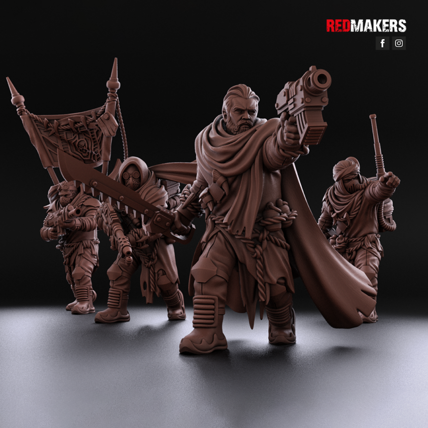 Desert Raiders - Command Squad of the Imperial Force - RedMakers
