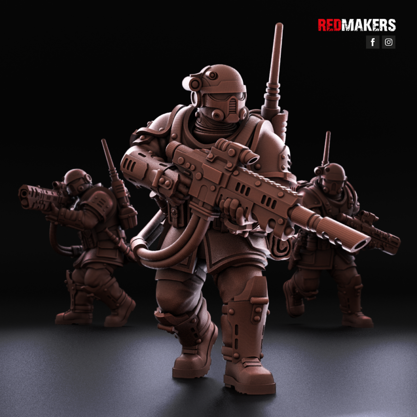 Shock Troops - Elite Squad of the Imperial Force - RedMakers