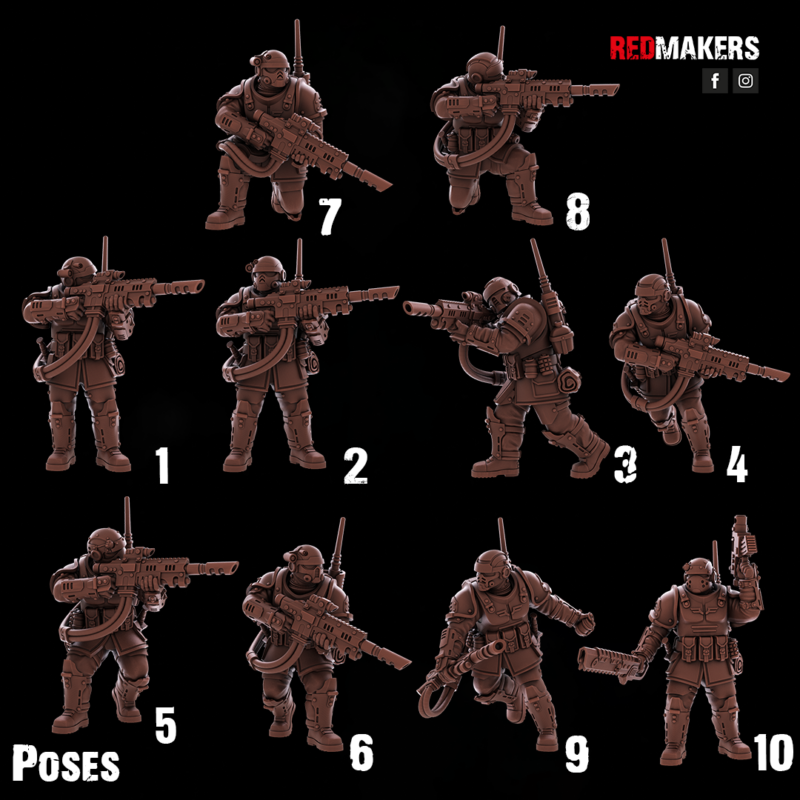 Shock Troops - Elite Squad of the Imperial Force - RedMakers