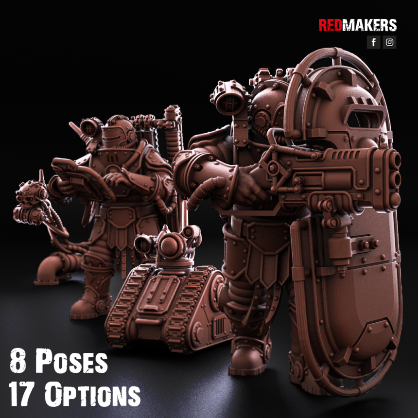 Shock Troops - Female Squad of the Imperial Force - RedMakers