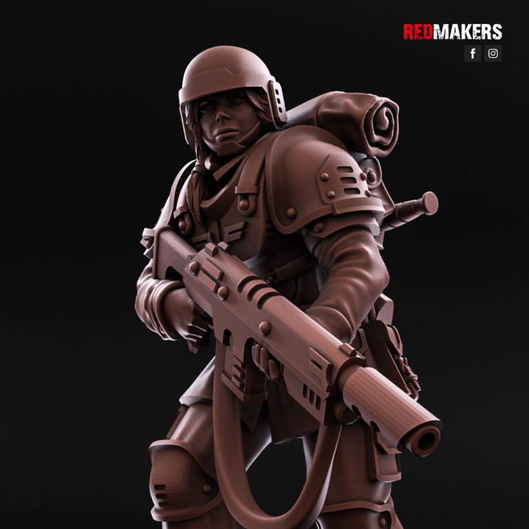 Shock Troops - Female Squad of the Imperial Force - RedMakers