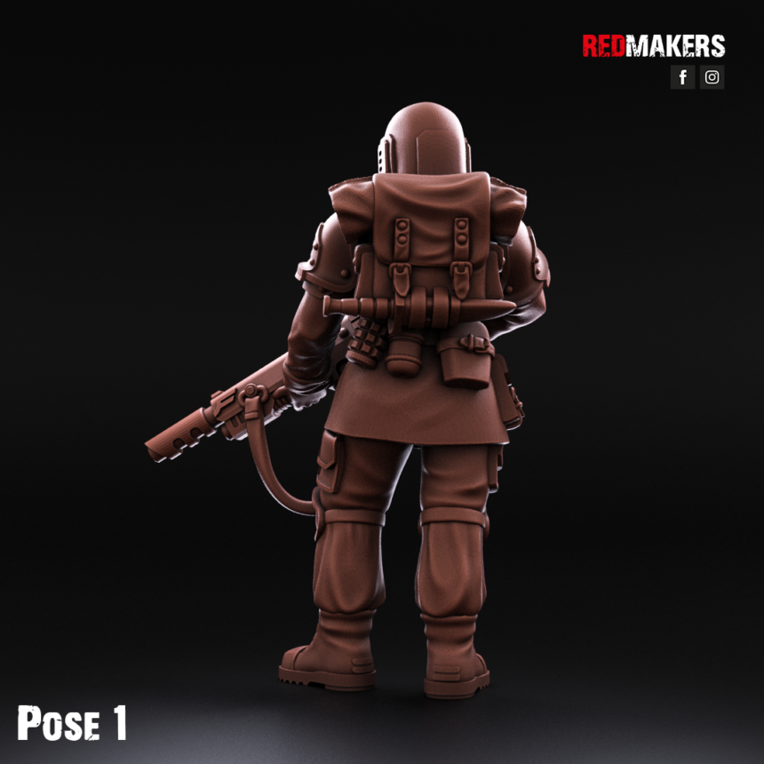 Shock Troops - Female Squad of the Imperial Force - RedMakers