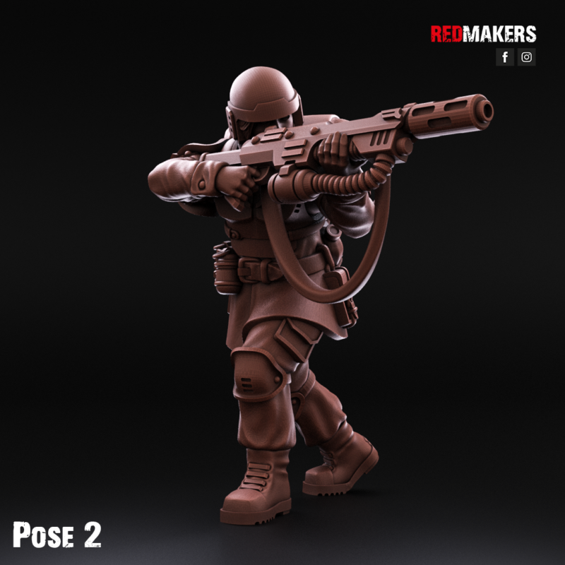 Shock Troops - Female Squad of the Imperial Force - RedMakers
