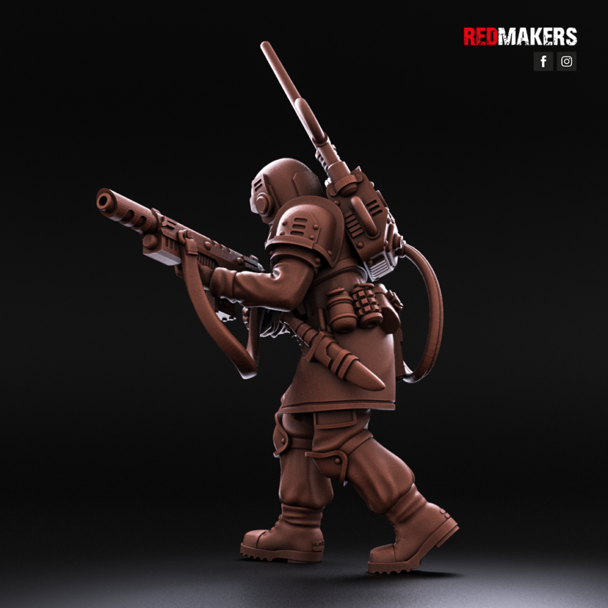 Shock Troops – Female Command Squad of the Imperial Force - RedMakers