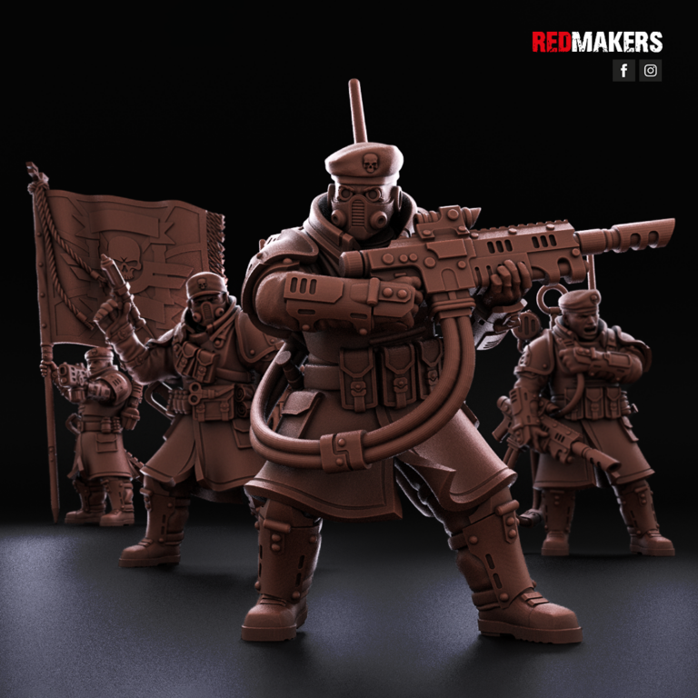 Shock Troops - Command Elite Squad of the Imperial Force - RedMakers