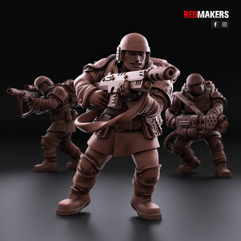Shock Troops – Squad of the Imperial Force - RedMakers