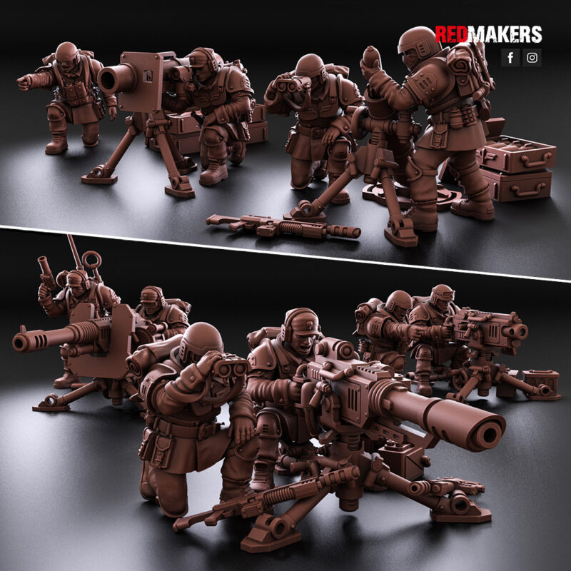 Shock Troops – Heavy Support Squad of the Imperial Force - RedMakers