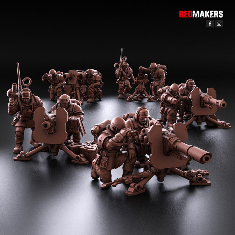 Shock Troops – Heavy Support Squad of the Imperial Force - RedMakers