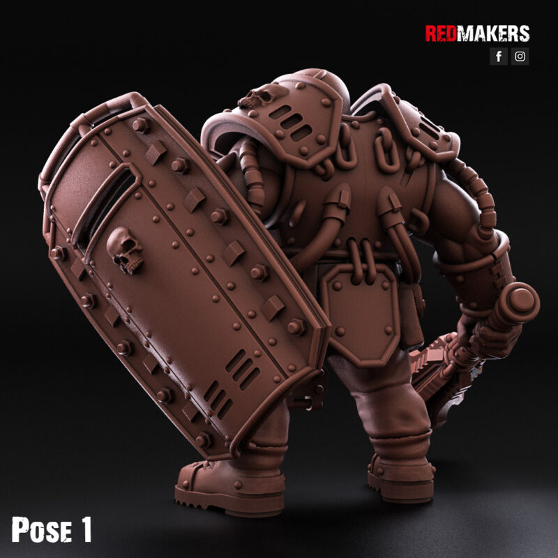 Abhuman Giants in Heavy Armor - Imperial Force - RedMakers