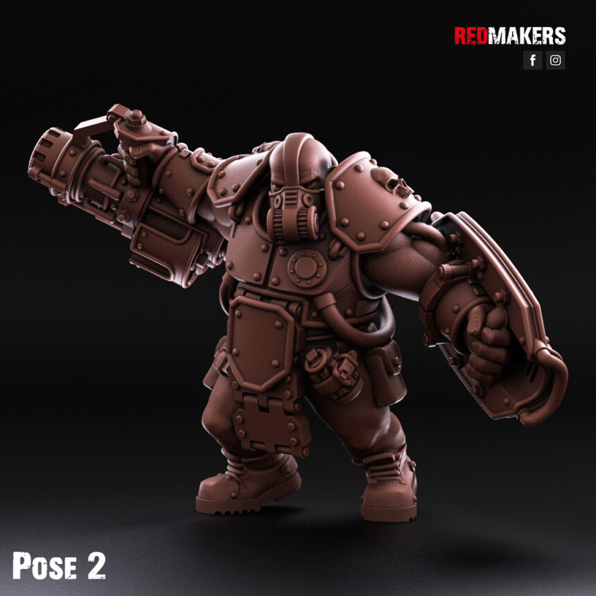 Abhuman Giants in Heavy Armor - Imperial Force - RedMakers