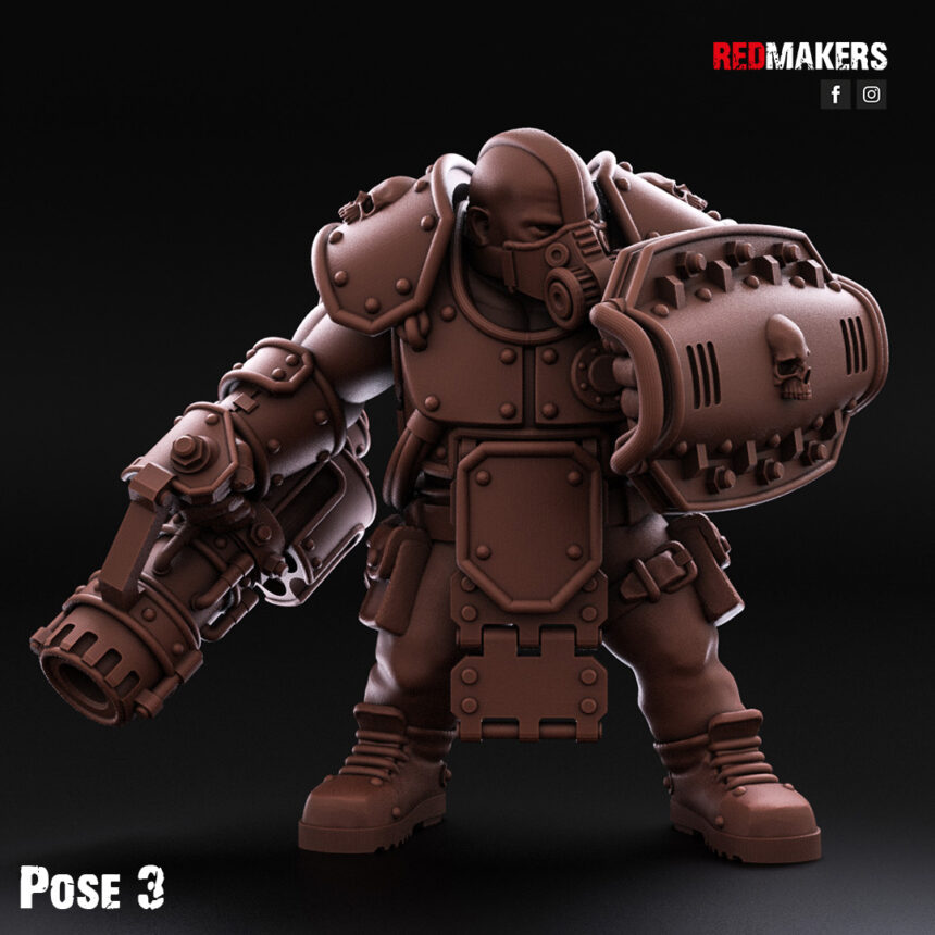 Abhuman Giants in Heavy Armor - Imperial Force - RedMakers