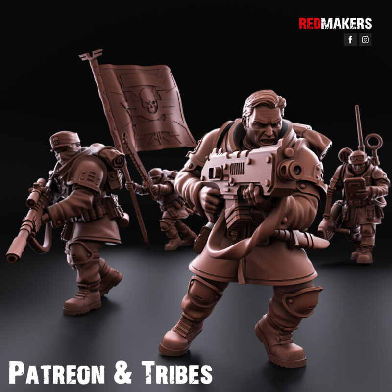 Shock Troops – Command Squad of the Imperial Force - RedMakers